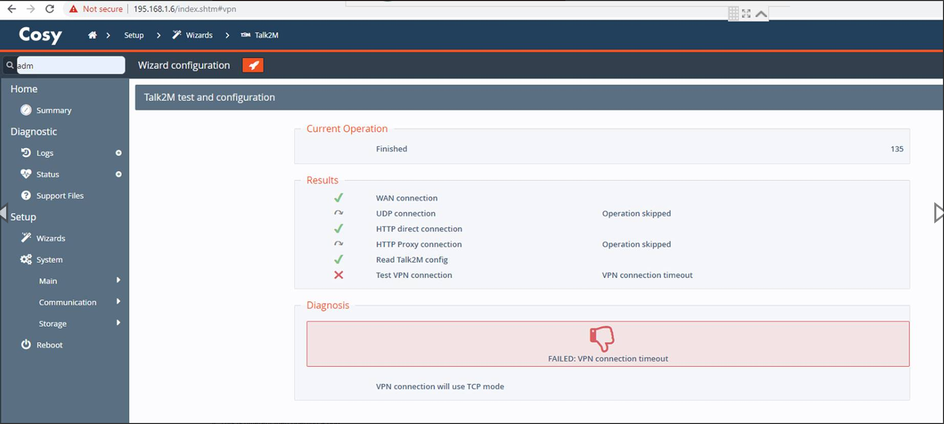 How to configure Ewon cosy 131 with Mobile Hotspot – BestPack